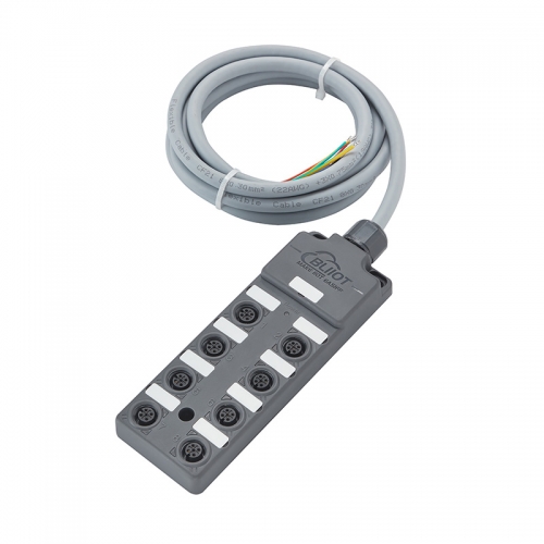8 Port M12 1CH Prefabricated Cable Distribution Box